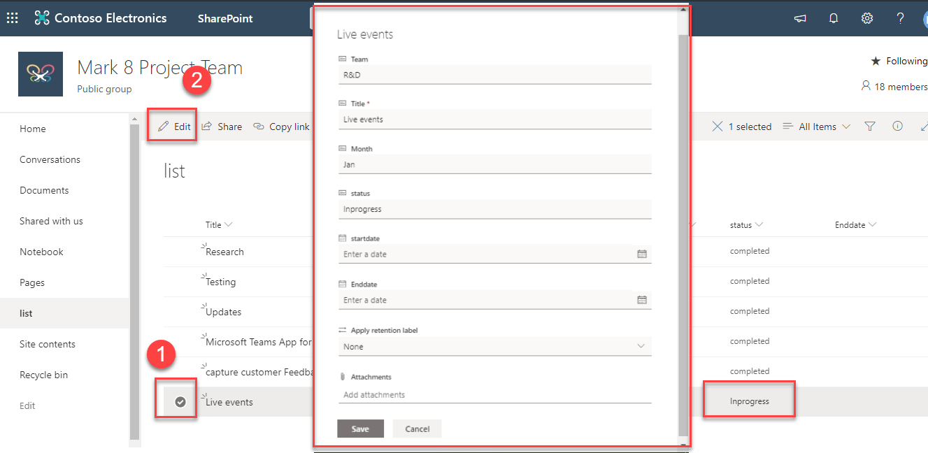 Conditional Display In Sharepoint List