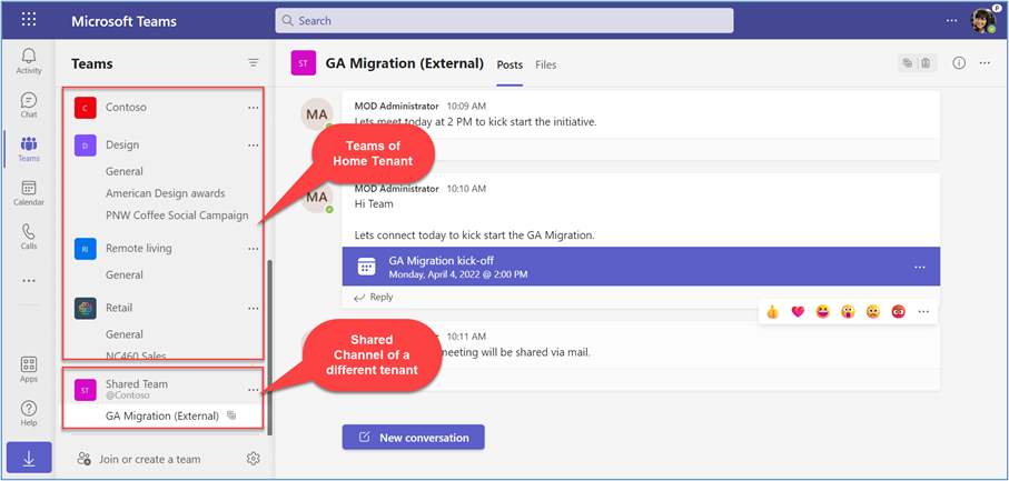 Microsoft Teams Shared Channel JiJi Technologies