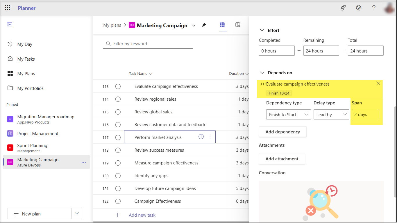 Microsoft Planner: Task Dependencies, Critical Path & Portfolios | JiJi ...